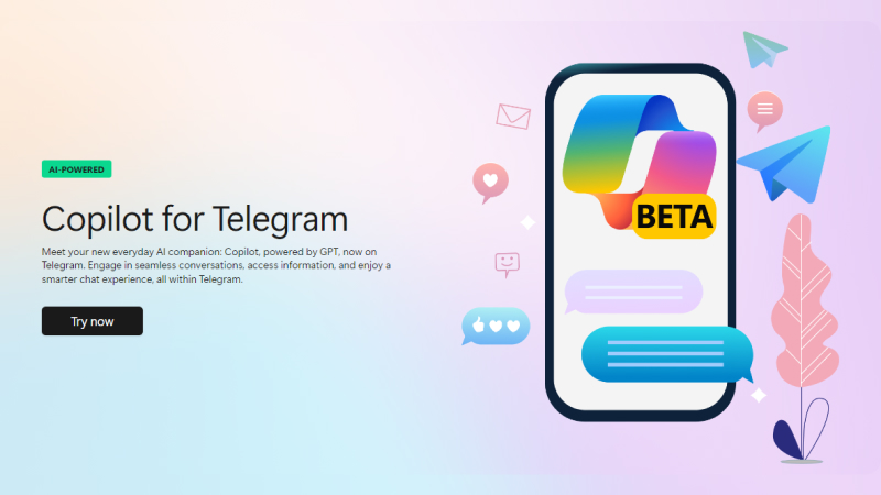 Microsoft Copilot Kini Hadir di Telegram: Semakin Canggih! Microsoft Copilot Kini Hadir di Telegram: Semakin Canggih!